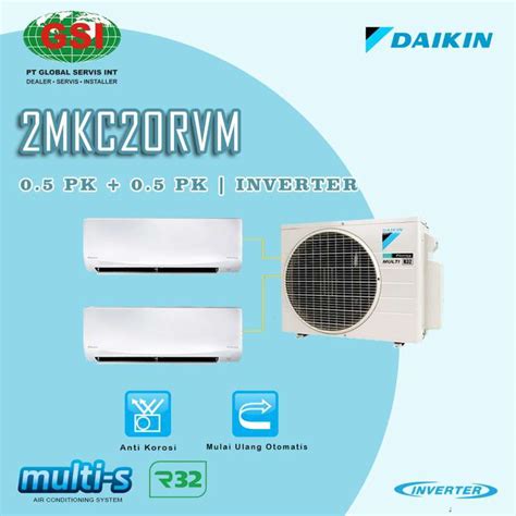 Promo Ac Daikin Multi Split Koneksi Outdoor Pk Indoor Pk Pk Type Mkc Ctkc