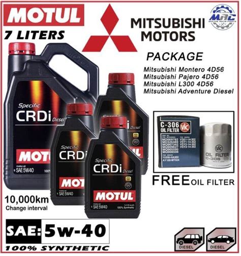 Motul Specific Crdi 5w 40 100 Synthetic Diesel Engine Oil 7 Liters