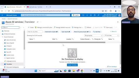 Azure Ai 翻译器：轻松实现文本翻译与部署