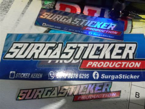 SURGA STICKER Indonesia Toko Resmi Online Beli Sekarang Di Lazada