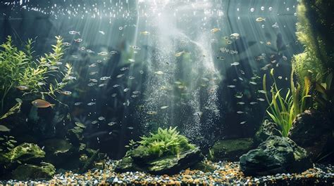 Vibrant Underwater Oasisexotic Aquatic Ecosystem Premium Ai Generated