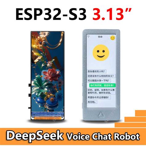 DeepSeek XiaoZhi AI Voice Chat Robot ESP32 S3 3 13 Inch LCD N16R8