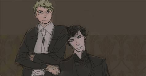 Sherlock 2人ともいい大人なはず Ttya9のマンガ シャーロック Bbc Pixiv