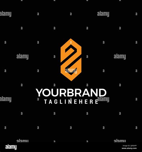 Zg Initials Monogram Letter Text Alphabet Logo Design Stock Vector