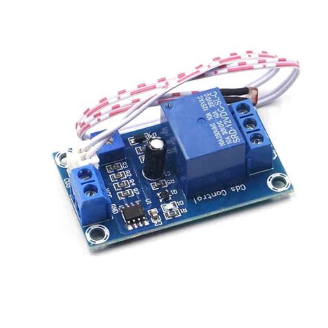 Xh M131光敏電阻模塊亮度自動控制5v 12v光電繼電器燈開關 蝦皮購物