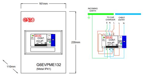 Garo G EVPME EV Consumer Unit A MCB C Type PME Fault Det Best Electrics