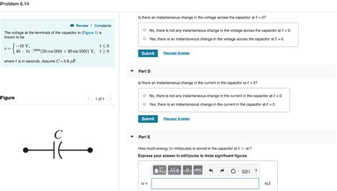 Solved Problem 6 14 Find The Current In The Capacitor Chegg Com