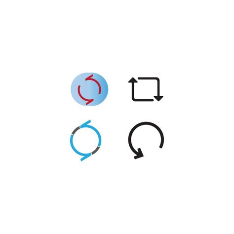 recycle refresh cycle arrows vector icon illustration 13542190 vector