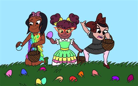Rise Girls Easter Egg Hunt By Kittythenerd On Deviantart