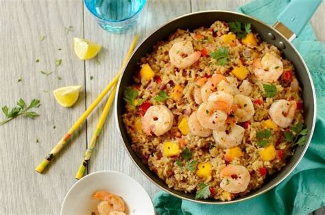 Shrimp Coconut Fried Rice Recipe Easy And Delish