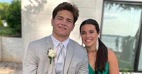 Quarterback Drake Maye And Ann Michael Hudsons Relationship Timeline