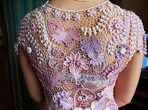 Одноклассники | Irish lace crochet, Lace outfit, Crochet fashion