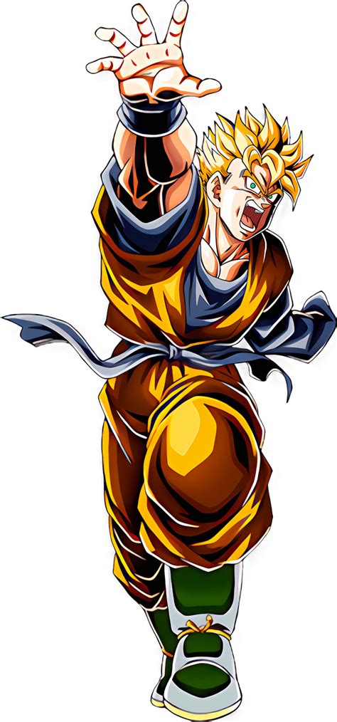 Ssj Future Son Gohan Render Dokkan Battle By Zanninrenders On Deviantart