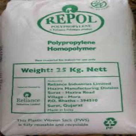 White Repol Pp H110ma For General Plastics At Rs 90kg In Hyderabad