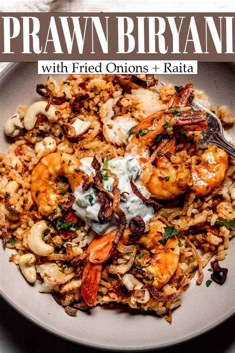 Prawn Biryani The Best Shrimp Biryani Recipe