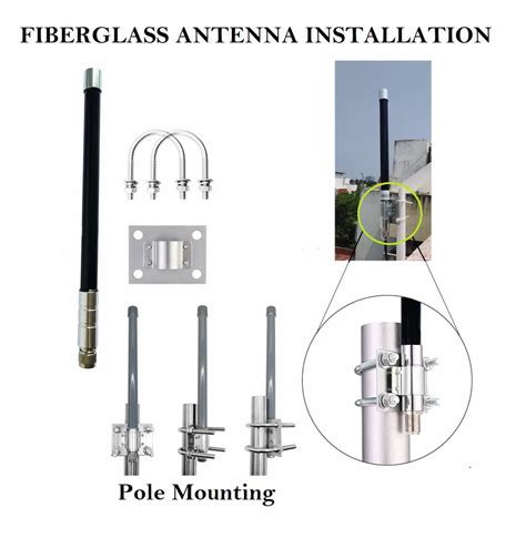 433mhz Lora Antenna Outdoor Omni Fiberglass Antenna For Lorasmart