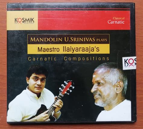 Mandolin Usrinivas Plays Maesstro Ilaiyaraajas Ilayaraja Audio Cd