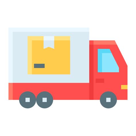 Camión De Mudanza Iconos Gratis De Transporte