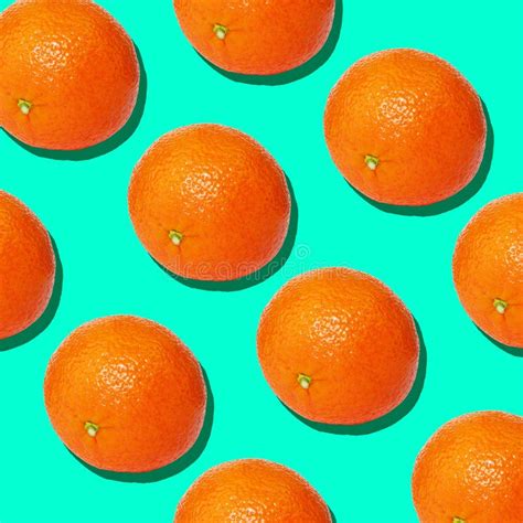 Oranges Pattern On Pastel Background Stock Image Image Of Pattern Vegetarian 142221663