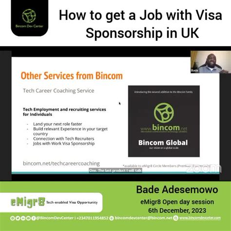 Video Bincom Dev Center On Linkedin Canadastartupvisa Itspecialist