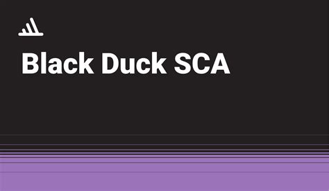 Black Duck Sca