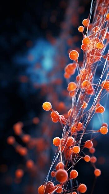 Premium Ai Image A Complex Biological Gene Structure Visualized Through 3d Rendering With