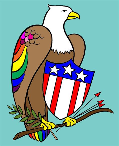 Gay Pride Eagle By Antoina On Deviantart