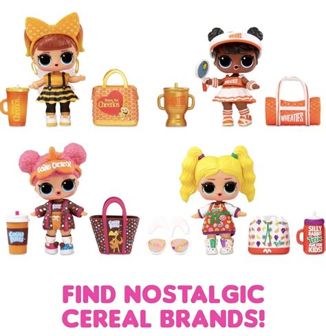 Lol Surprise Loves Mini Bites Cereal Dolls With 7 Surprises 420 грн
