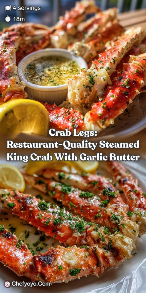 Crab Legs Perfect Steamed King Crab Recipe With Butter
