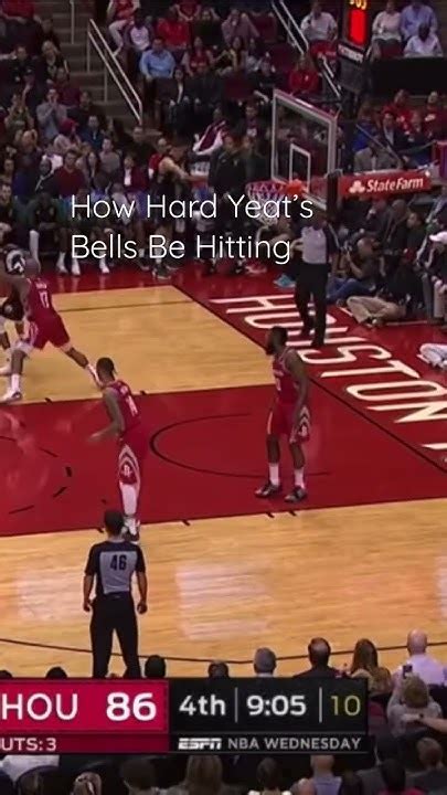 How Hard Yeat’s Bells Be Hitting #nba - YouTube