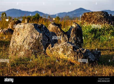 The Plain Of Jars A Megalithic Archaeological Landscape In Laos Xieng