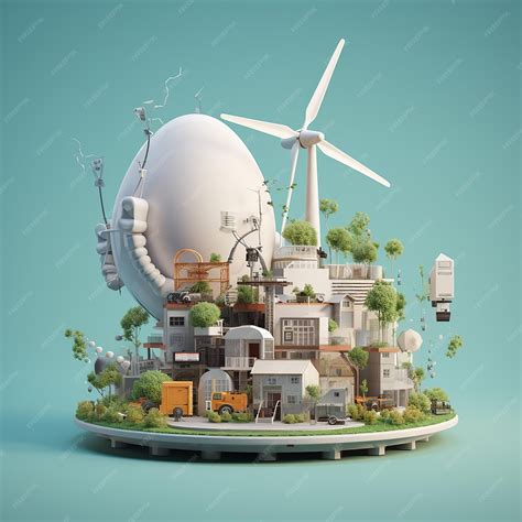 Premium Photo Global Optimisation Model Landscape In A Clean Energy World