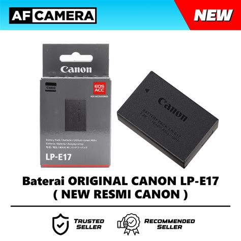 Jual Baterai Canon Lp E17 Battery Original Lp E17 M3 M5 M6 Eos Rp R10