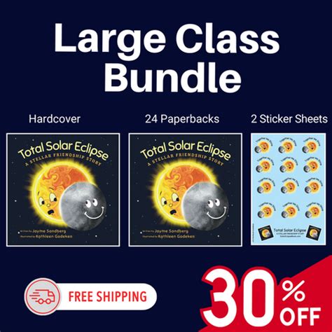 Large Classroom Bundle Total Solar Eclipse