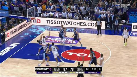[highlight] Franz Wagner Hits The Step Back 3 Over Giannis To Put Germany Up By 12 R Nba