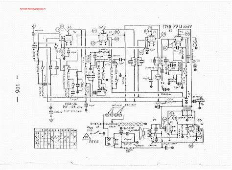 Fnr 77u Radio 1935 Sch Service Manual Download Schematics Eeprom