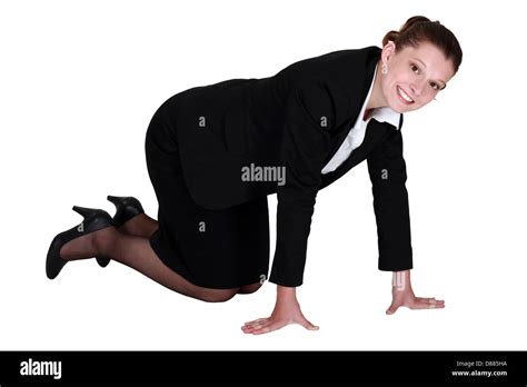 Woman Resting Hands On Cut Out Stock Images And Pictures Alamy