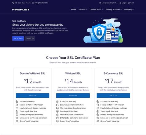 Finehost Html Hosting Website Template And Whmcs Template Website Template Security Solutions