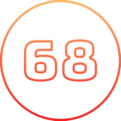 68 Generic gradient outline icon
