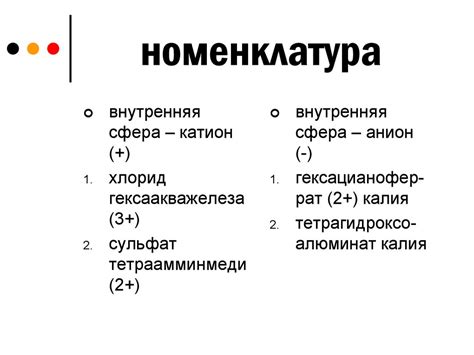 Комплексные соединения презентация онлайн