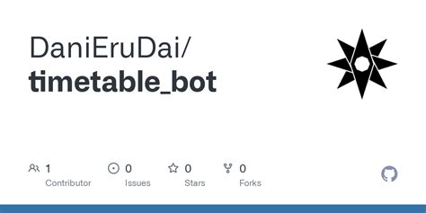 Github Danierudai Timetable