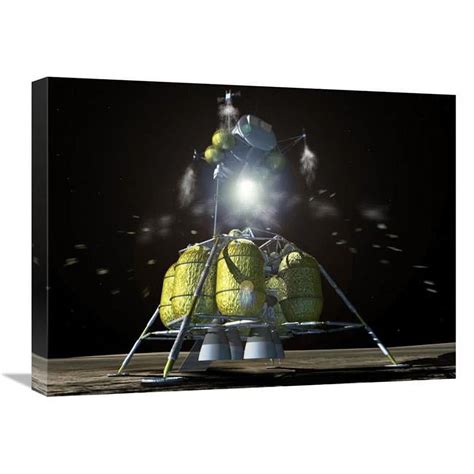 18 X 24 In Launch Of Lunar Surface Access Module Project Constellation Art Print Nasa