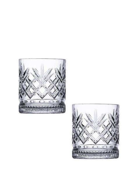 Ravenhead Eton Set Of 2 Mixer Glasses Very