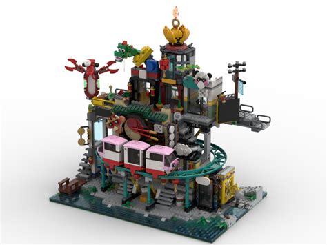 LEGO MOC City Of Lanterns Platform By Brick Artisan Rebrickable