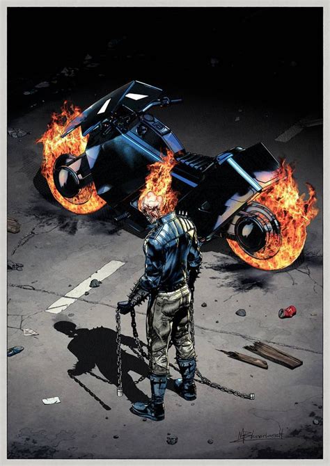 Blue Ghost Rider Danny Ketch Danny Ketch Ghost Rider 1 Lubera C Comic