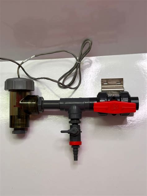 Walchem 191020 04 Float Switch With Sample Valve And Flow Control Valv Mining And Industrial Surplus