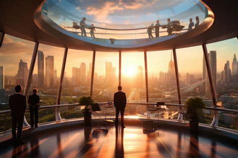 Premium Ai Image Business Technology And People Concept Businessman