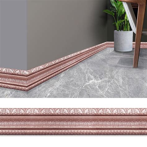 Maxiaoxia 3D Wall Edging Strip Self Adhesive Self Adhesive Flexible