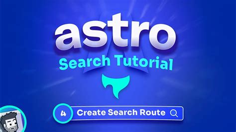 How To Create A Search Route In Astro