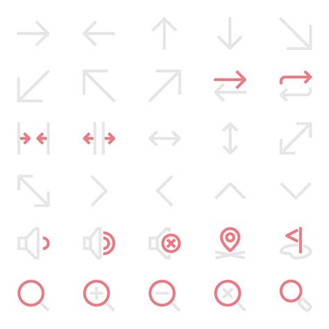 two color outline icons for user interface 23336604 vector art at vecteezy